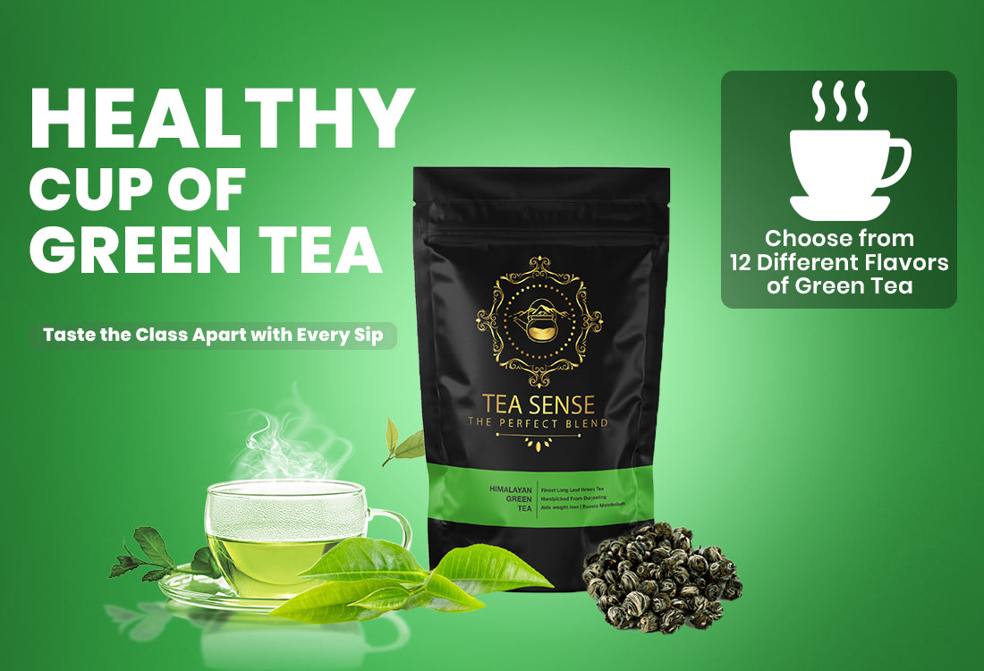 Healthy Green Teas – Tea Sense - India